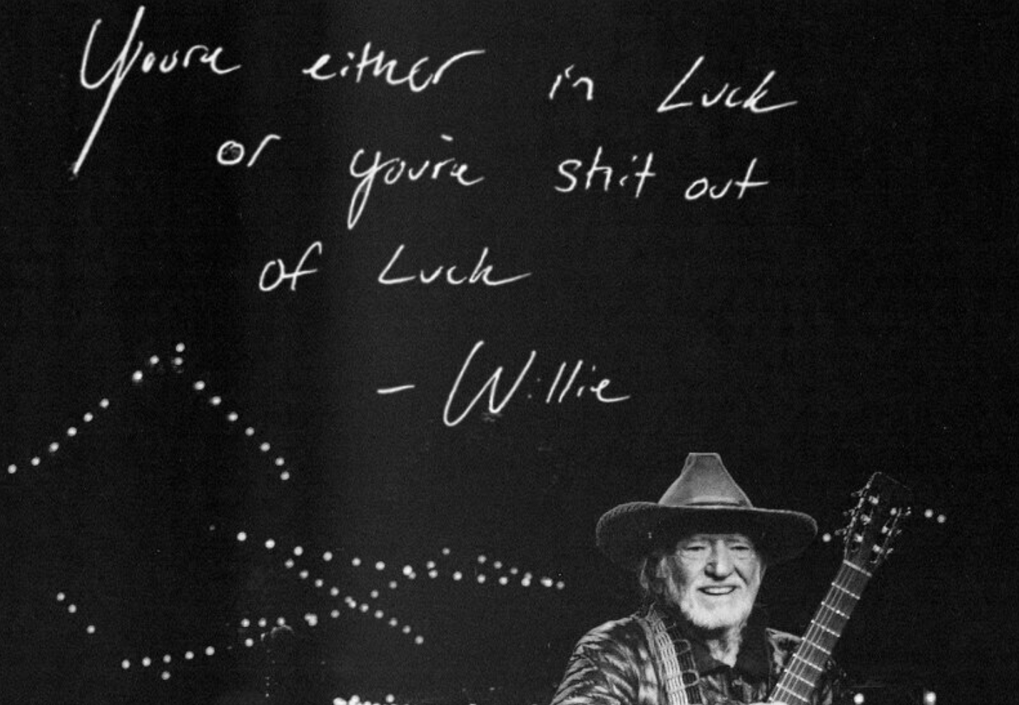 A LITTLE LUCK GOES A LONG WAY – ginewusa